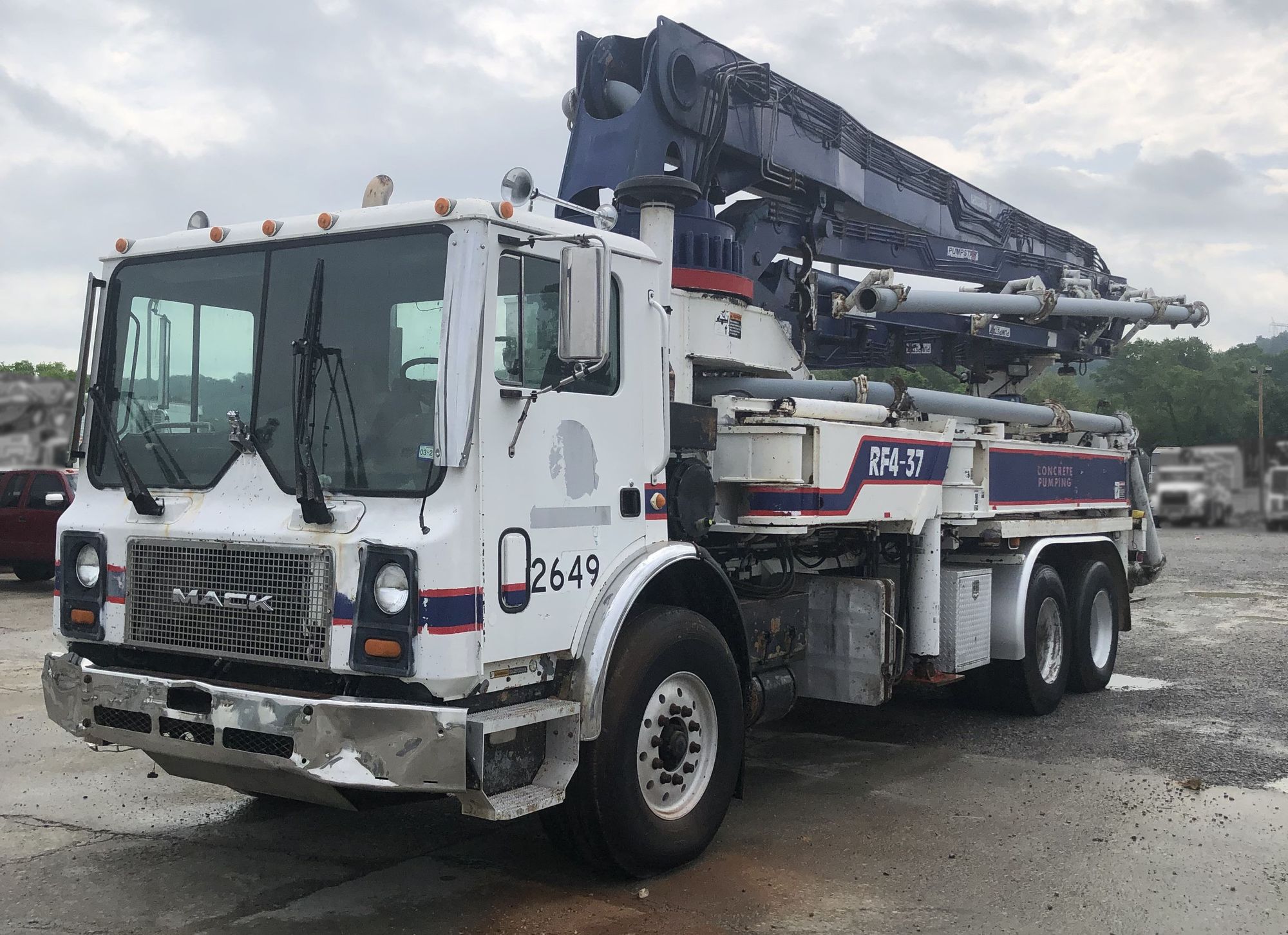 2000 37m Pumpstar on 1998 Mack | Used Concrete Pumps for Sale | Azor ...