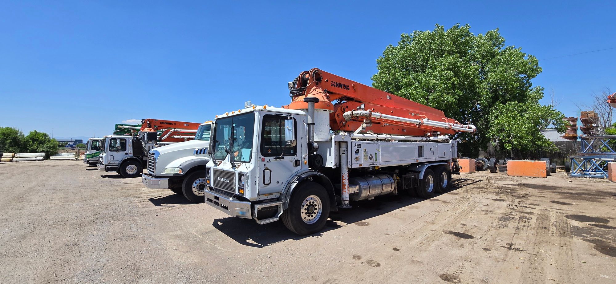 2006 41m Schwing on 2007 Mack | Used Concrete Pumps for Sale | Azor ...