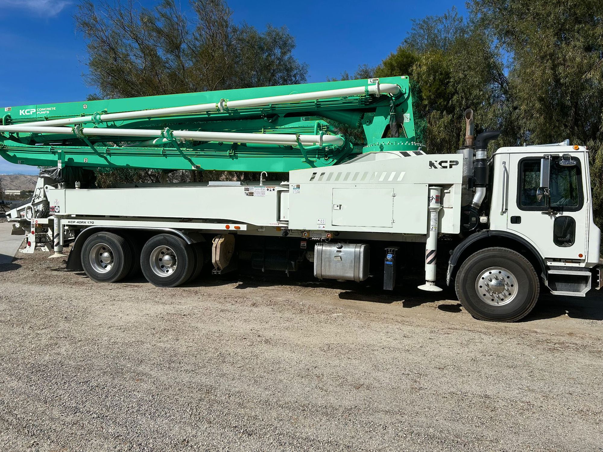 2020 40m KCP on 2020 Mack | Used Concrete Pumps for Sale | Azor ...